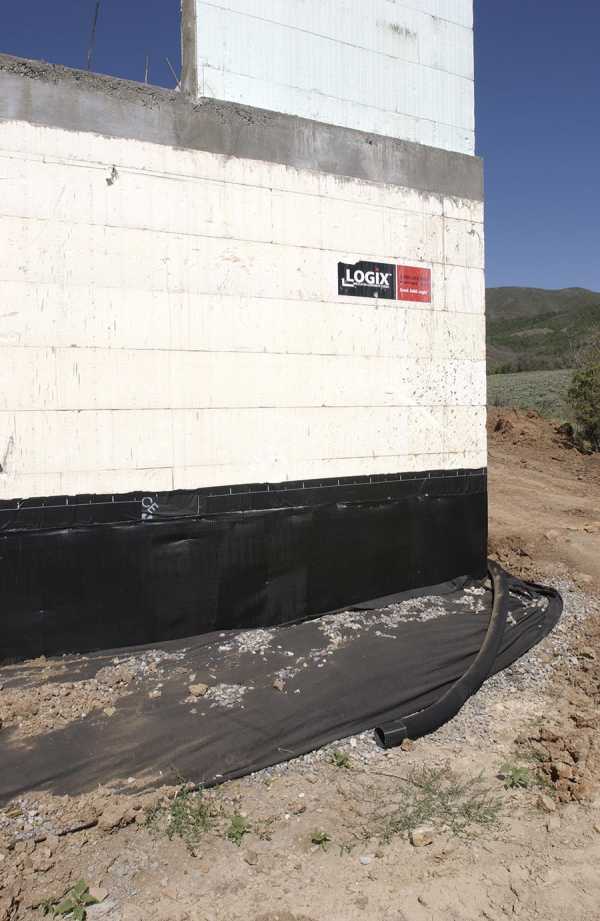 Below-Grade Residential Drainage Boards & Footing Drains | WATERPROOF ...